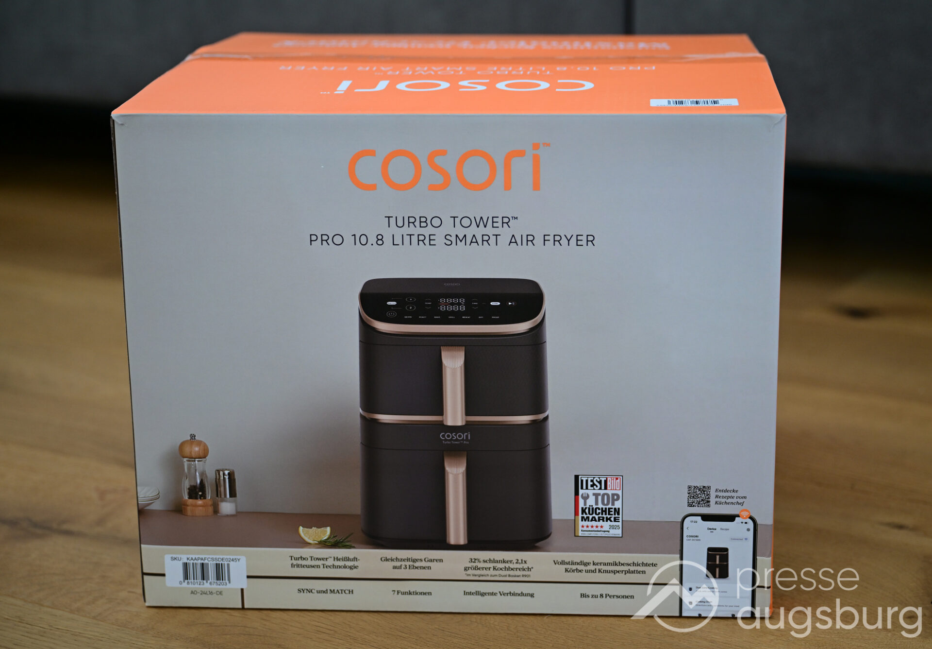 Brandneuer AirFryer: Die neue COSORI Turbo Tower Pro Smart ...